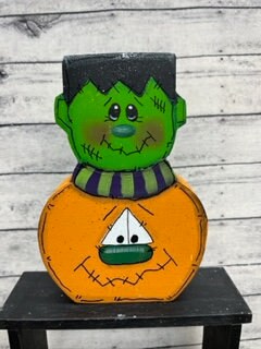 Halloween Pumpkin Drac, Frank, Witch, Ghost, and Cat Digital Download ...