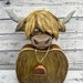 Donkey and Highland Cow Bobblehead Digital Download Pattern - Etsy