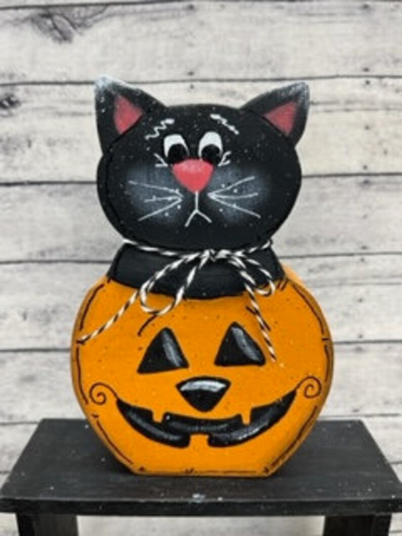 Halloween Pumpkin Drac, Frank, Witch, Ghost, and Cat Digital Download ...