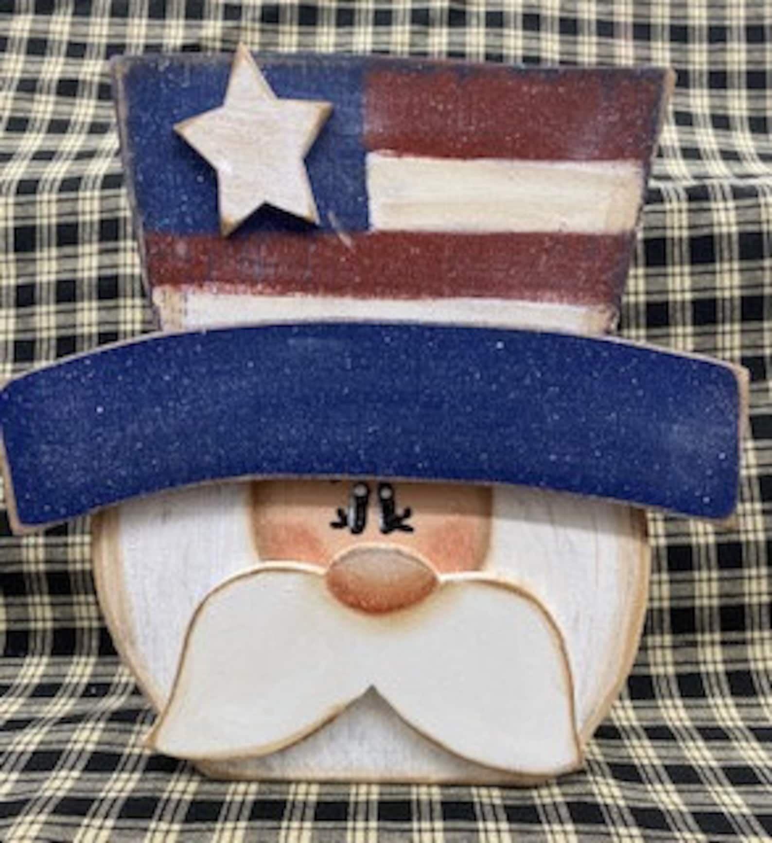 Uncle Sam and Uncle Sam Gnome Digital Download Pattern - Etsy