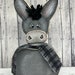 Donkey and Highland Cow Bobblehead Digital Download Pattern - Etsy