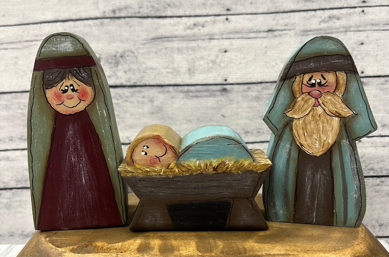 Nativity Set Digital Download Pattern - Etsy