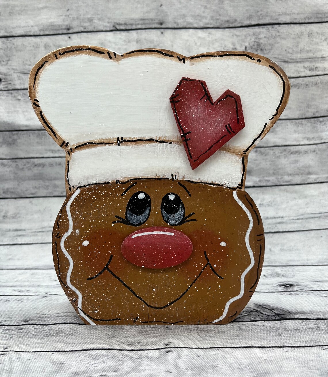 Ginger Buddies Digital Download Pattern Gingerbread Baker Gnome DIY ...