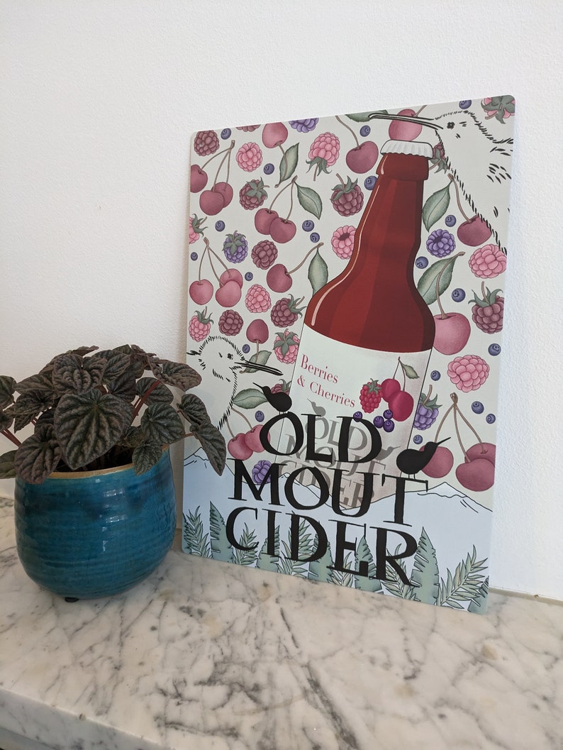 Old Mout Cider, Decorative Metal Sign - Etsy