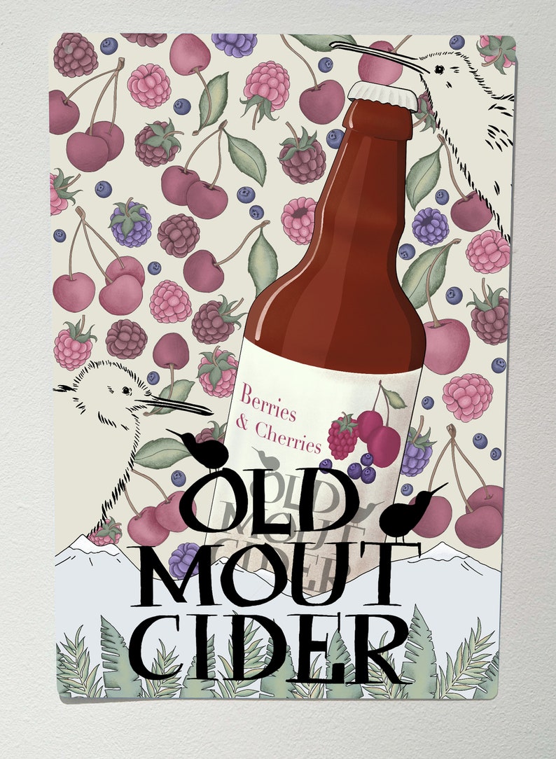 Old Mout Cider, Decorative Metal Sign - Etsy