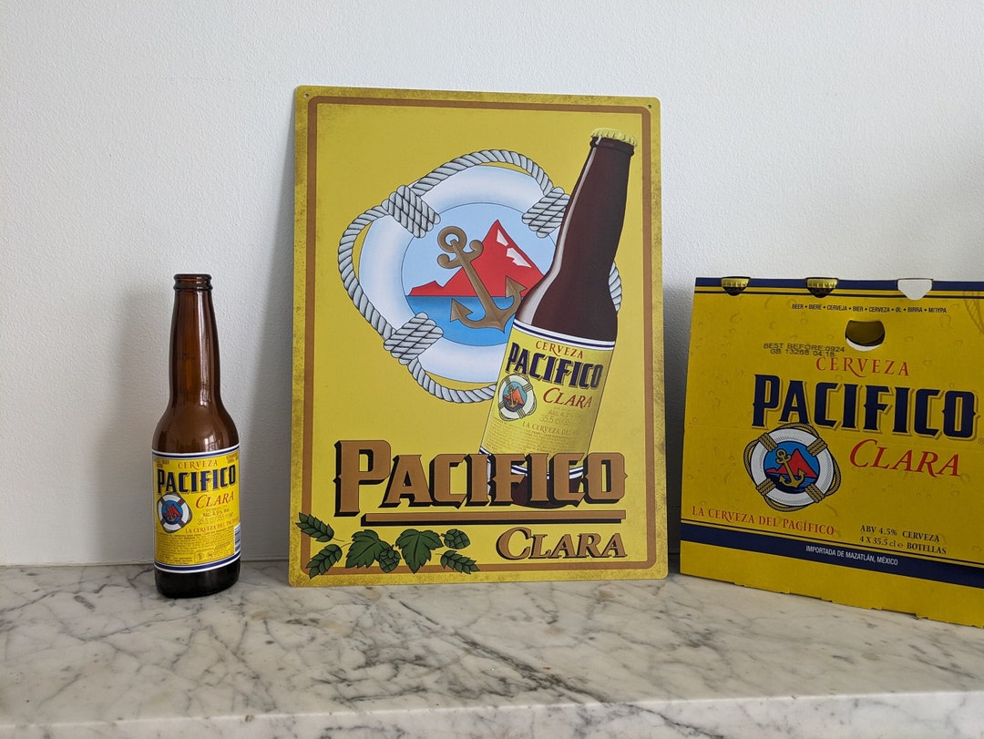 Pacifico Beer, Decorative Metal Sign - Etsy
