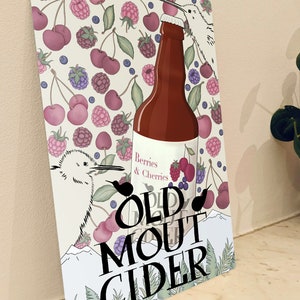 Old Mout Cider, Decorative Metal Sign - Etsy
