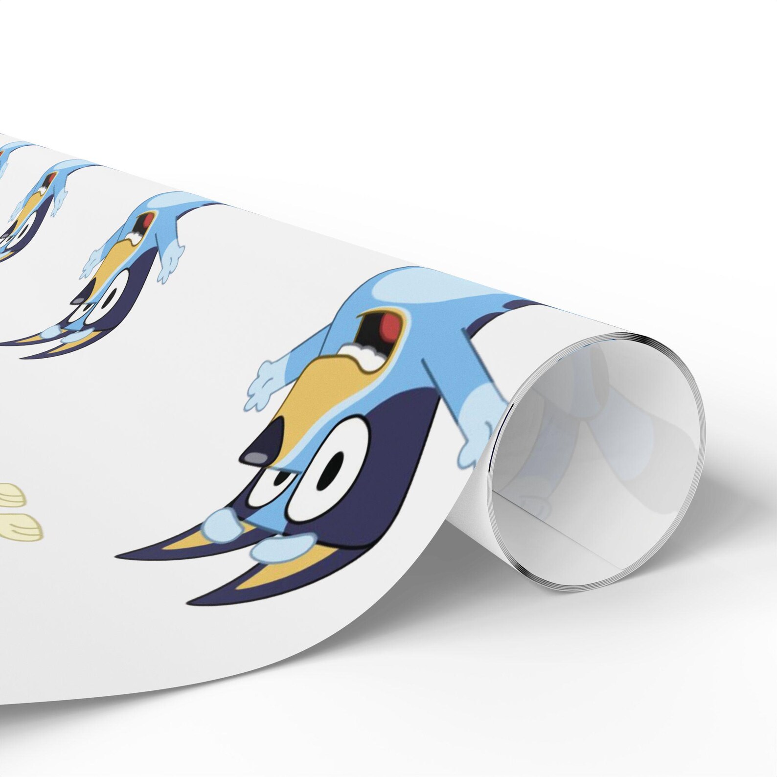Birthday Bingo Bluey Wrapping Paper - Fun Gift Wrap for Celebrations ...