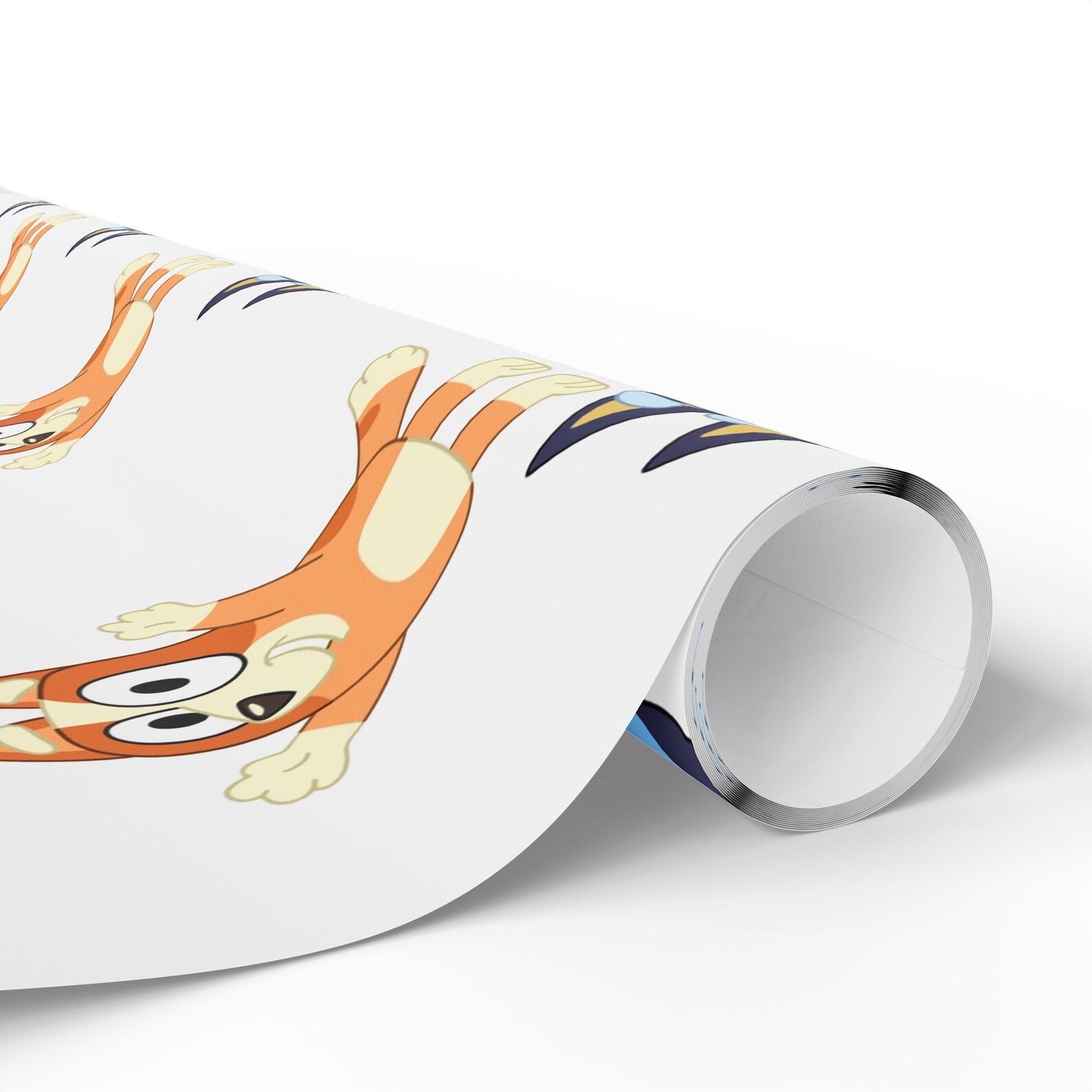 Birthday Bingo Bluey Wrapping Paper - Fun Gift Wrap for Celebrations ...