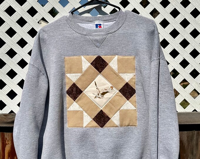 Quilt Block Sweater - Etsy