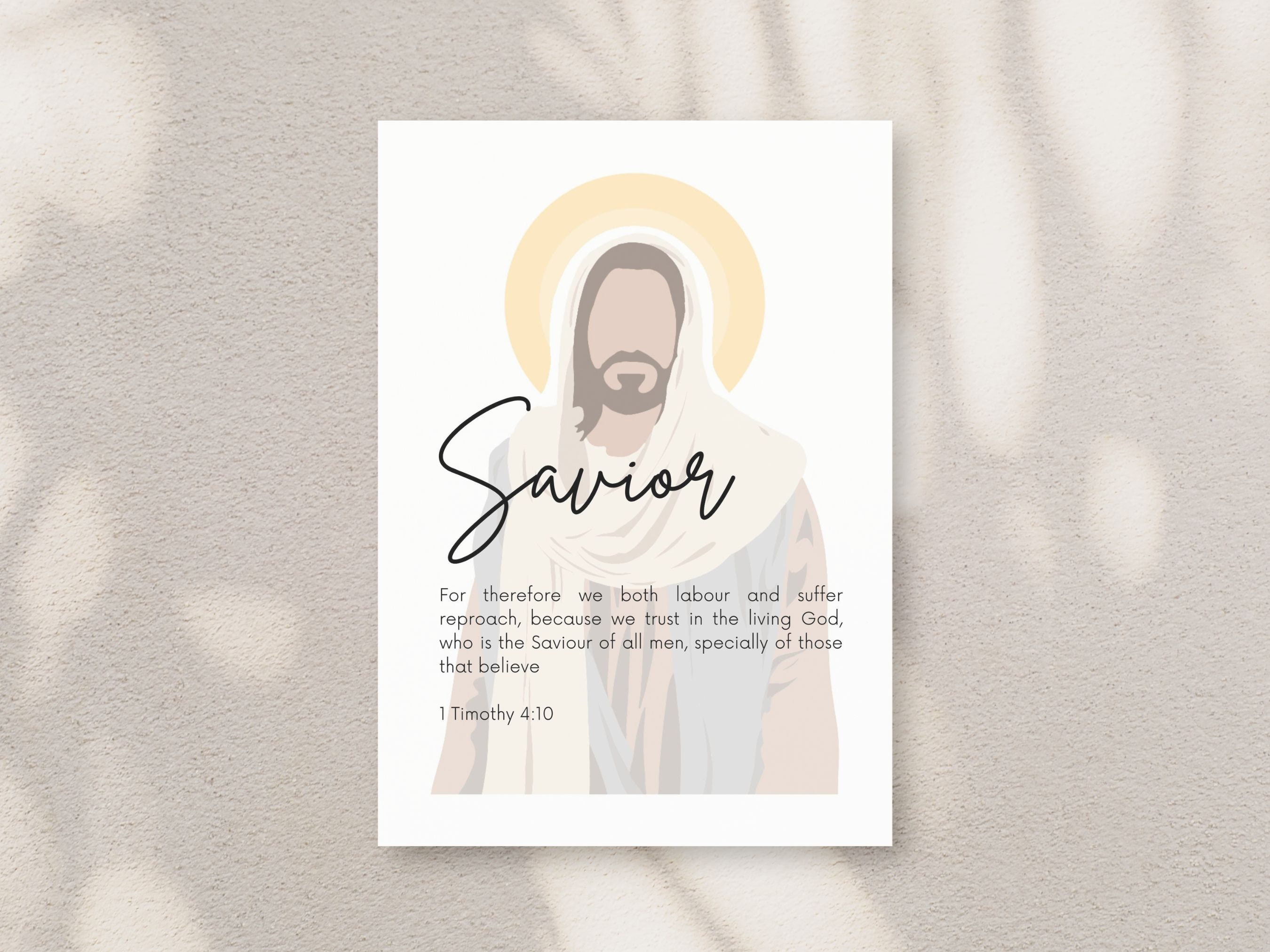 50 Names of the Savior Cards, Names of the Savior, Jesus Christ, Jesus ...