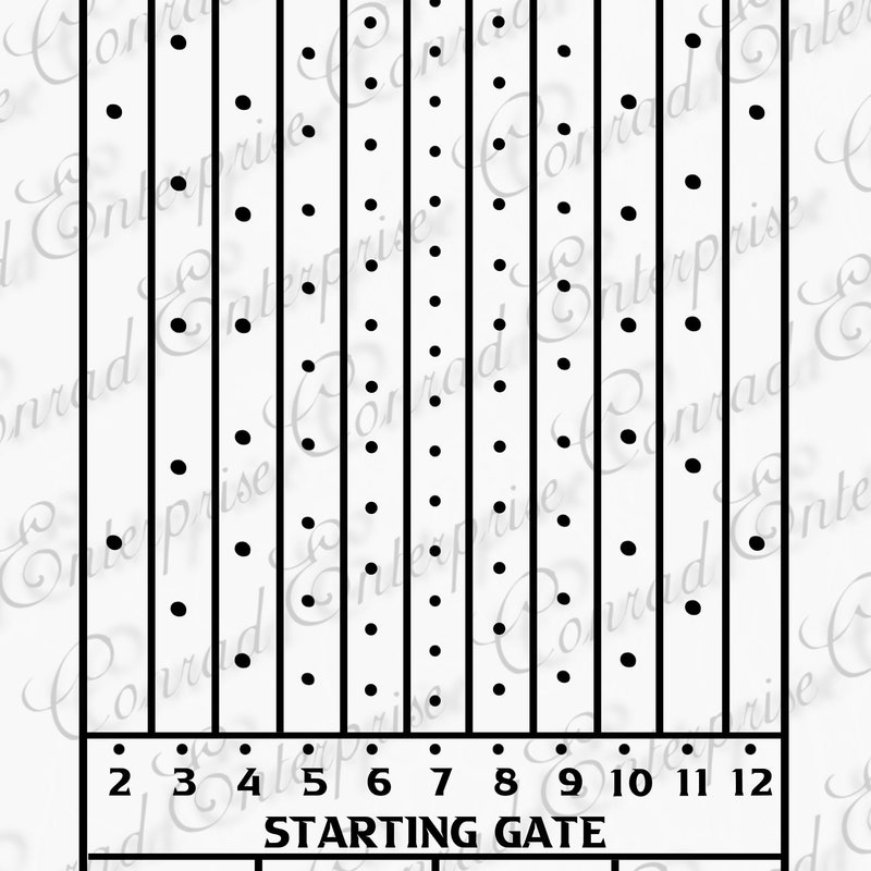 Horse Racing Game Board - Etsy