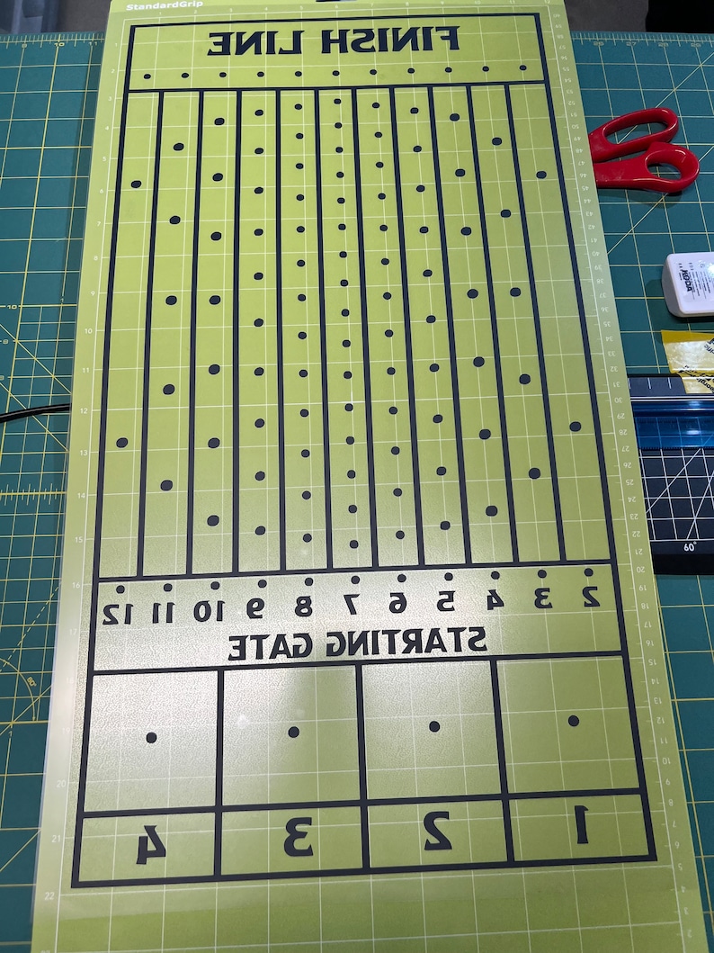 Horse Racing Dice Game Digital Download - Etsy