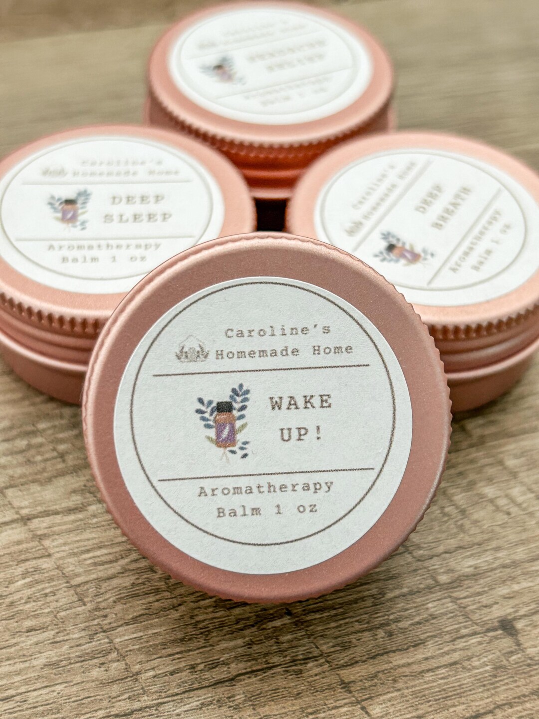 Energizing Relief Balm: All Natural, Aromatherapy Inhaler, Handmade ...
