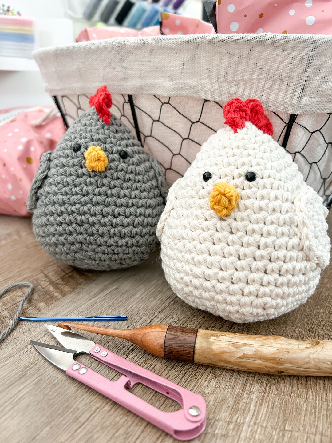 Emotional Support Chicken, Chicken Plushie, Chicken Stuffed Animal ...