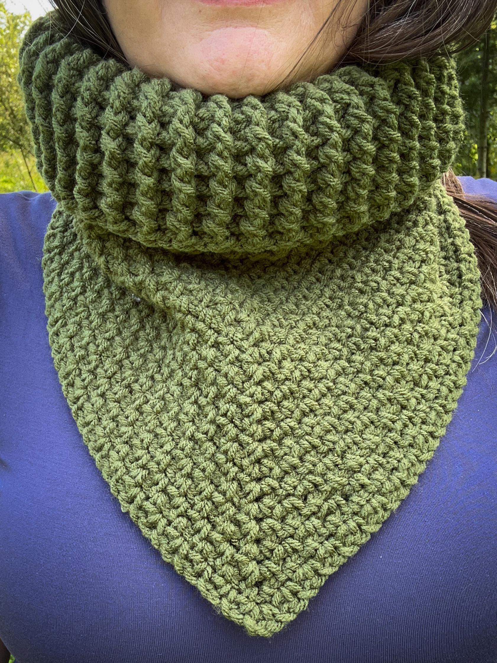 Crocheted Neck Warmer, Infinity Scarf, Women Winter Wear - Etsy