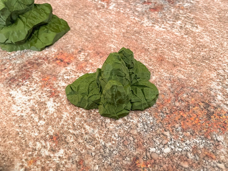 Miniature Terrain 6 Piece Set Rock Terrain Stone Terrain - Etsy