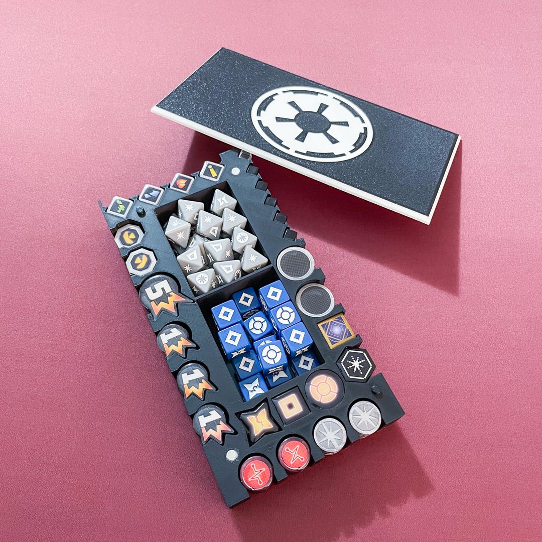 Star Wars Shatterpoint Token Box & Dice Holder - Etsy