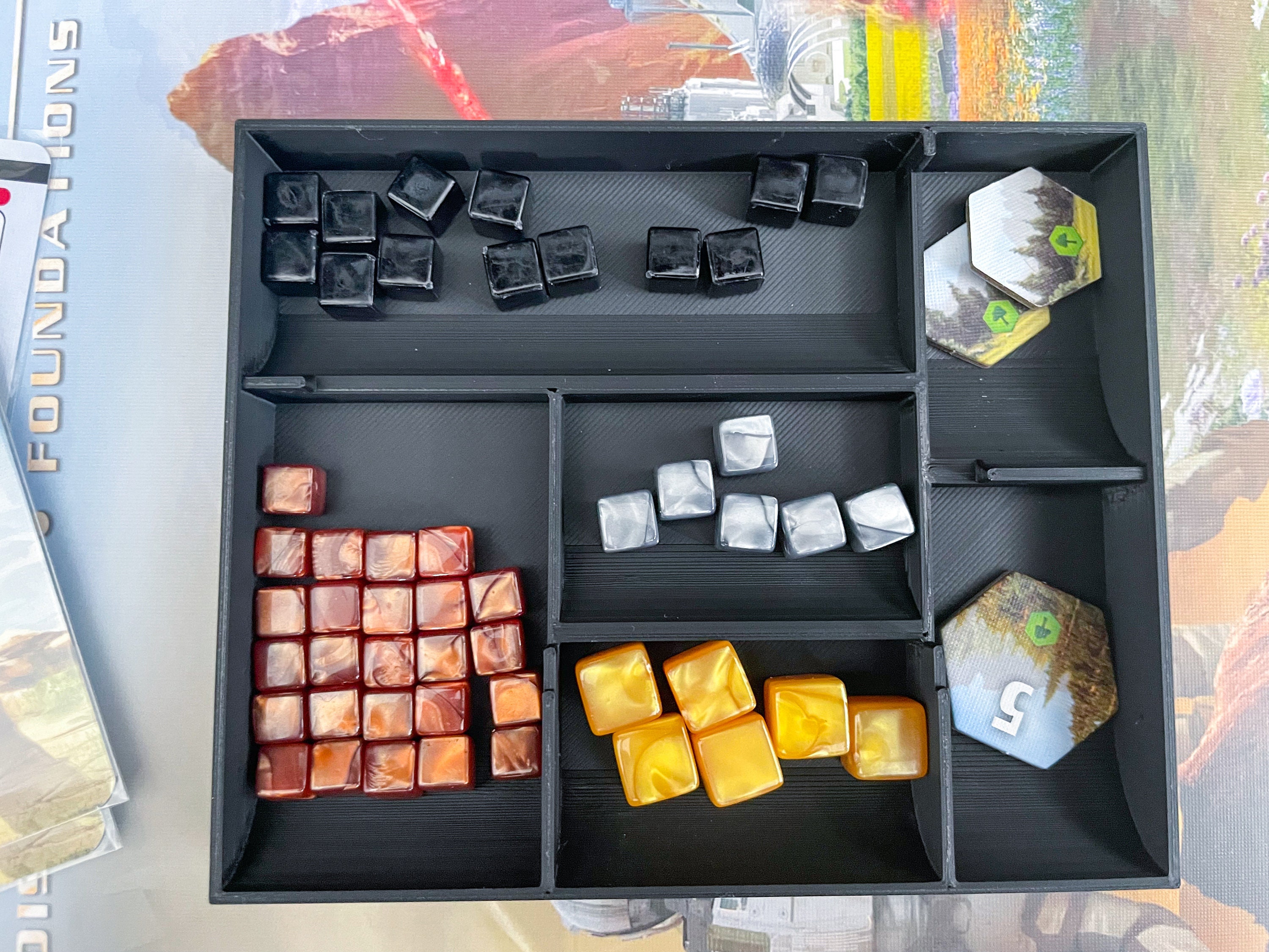 Terraforming Mars: Ares Expedition 3D Printed Storage Insert for BIG ...