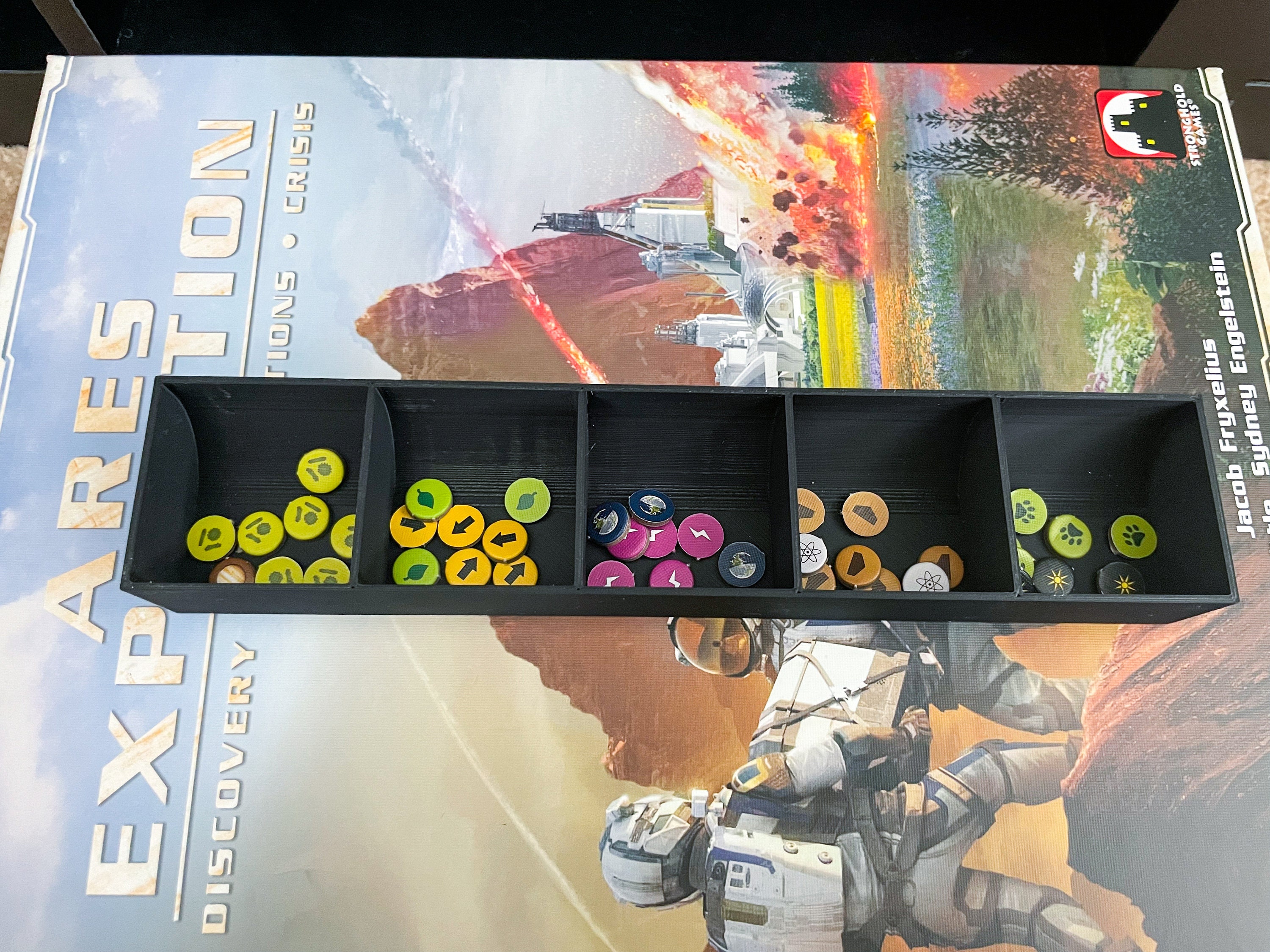 Terraforming Mars: Ares Expedition 3D Printed Storage Insert for BIG ...