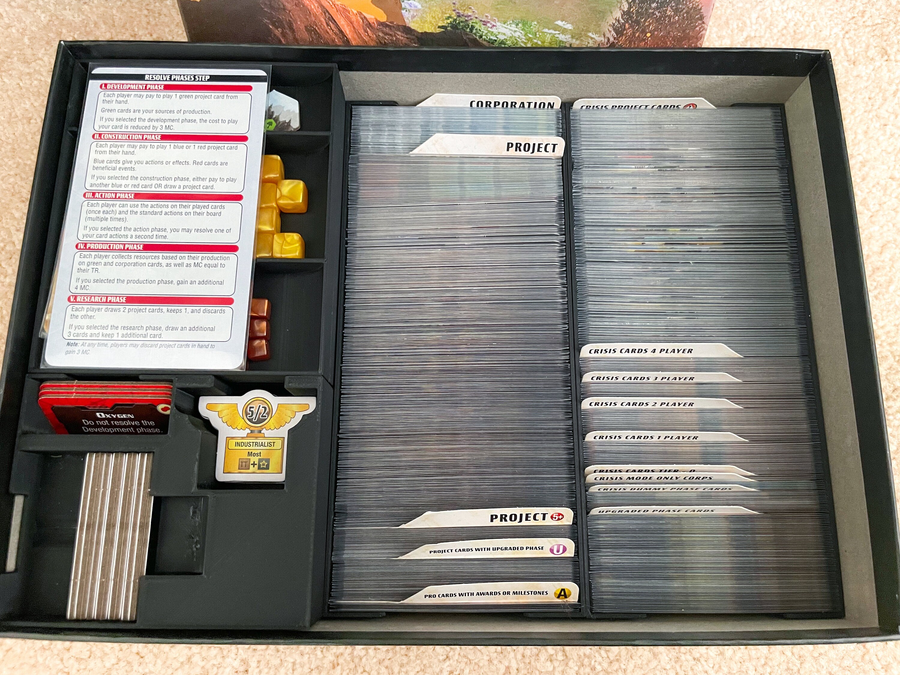 Terraforming Mars: Ares Expedition 3D Printed Storage Insert for BIG ...