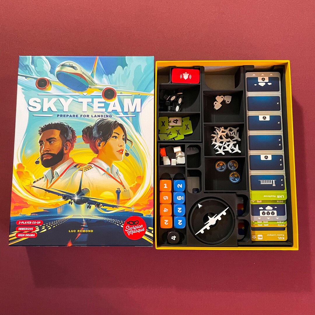 Sky Team & Turbulence Expansion Insert With Optional Token Upgrade Kit ...