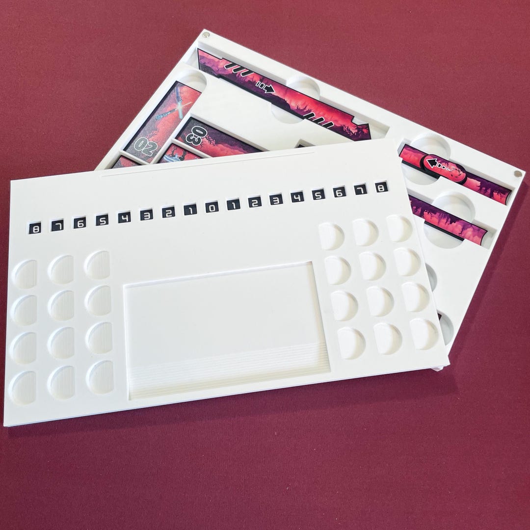 Star Wars Shatterpoint Compatible Force Tray / Struggle Tracker & Stick ...