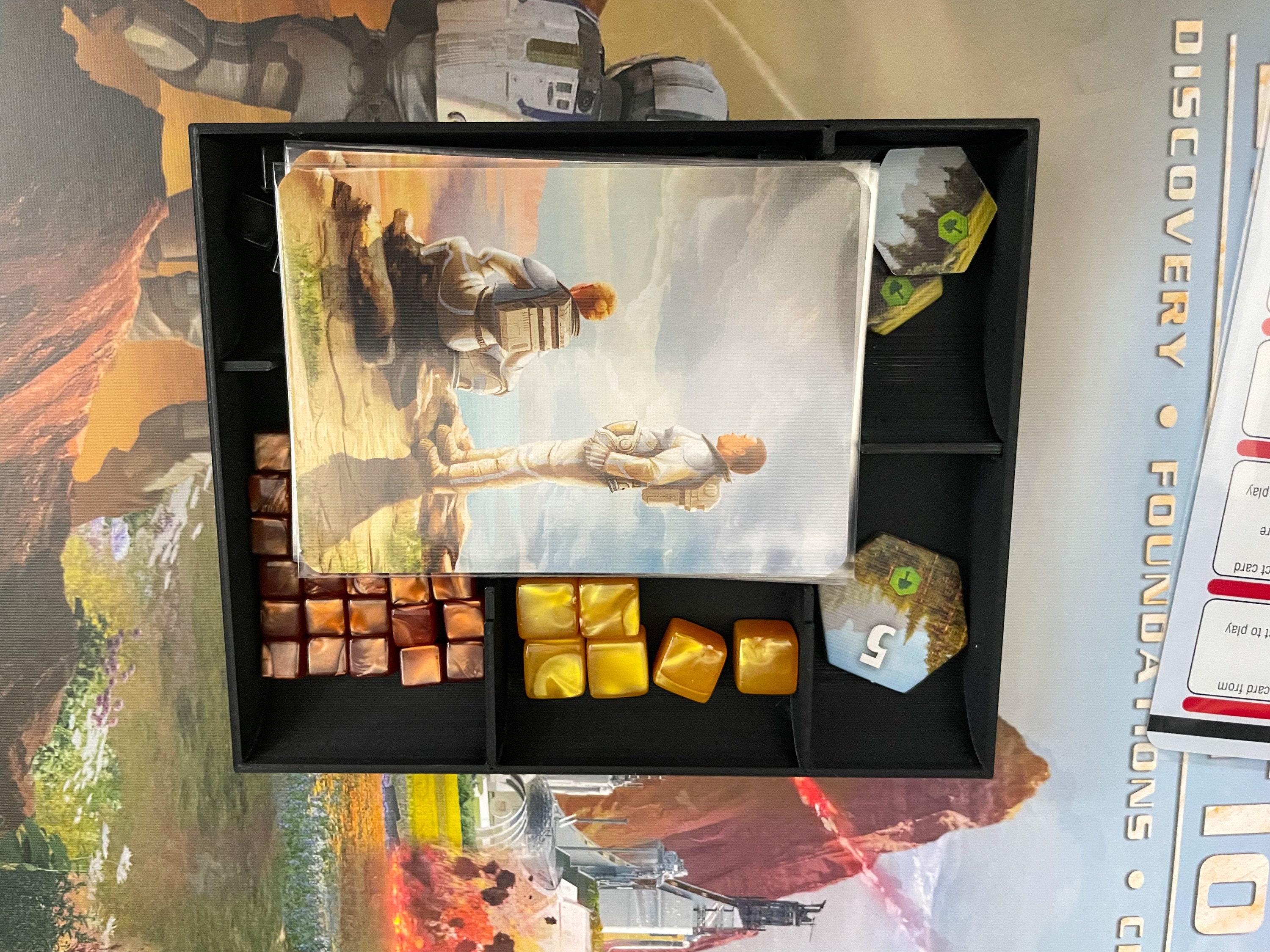 Terraforming Mars: Ares Expedition 3D Printed Storage Insert for BIG ...