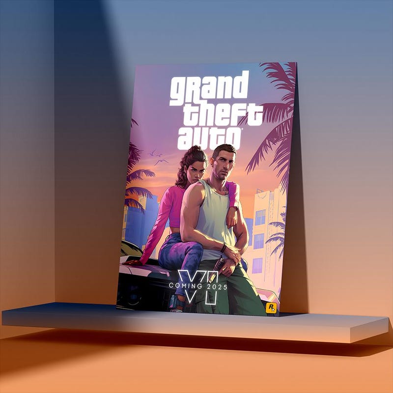 Grand Theft Auto Poster - Etsy