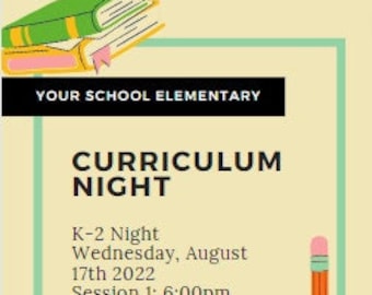 Flyer Template - Etsy