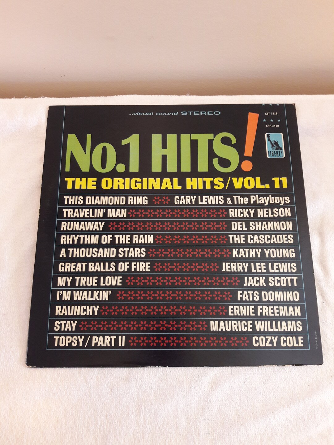 1965 No. 1 Hits the Original Hits Vol. 11 Vinyl Record LST-7418 - Etsy