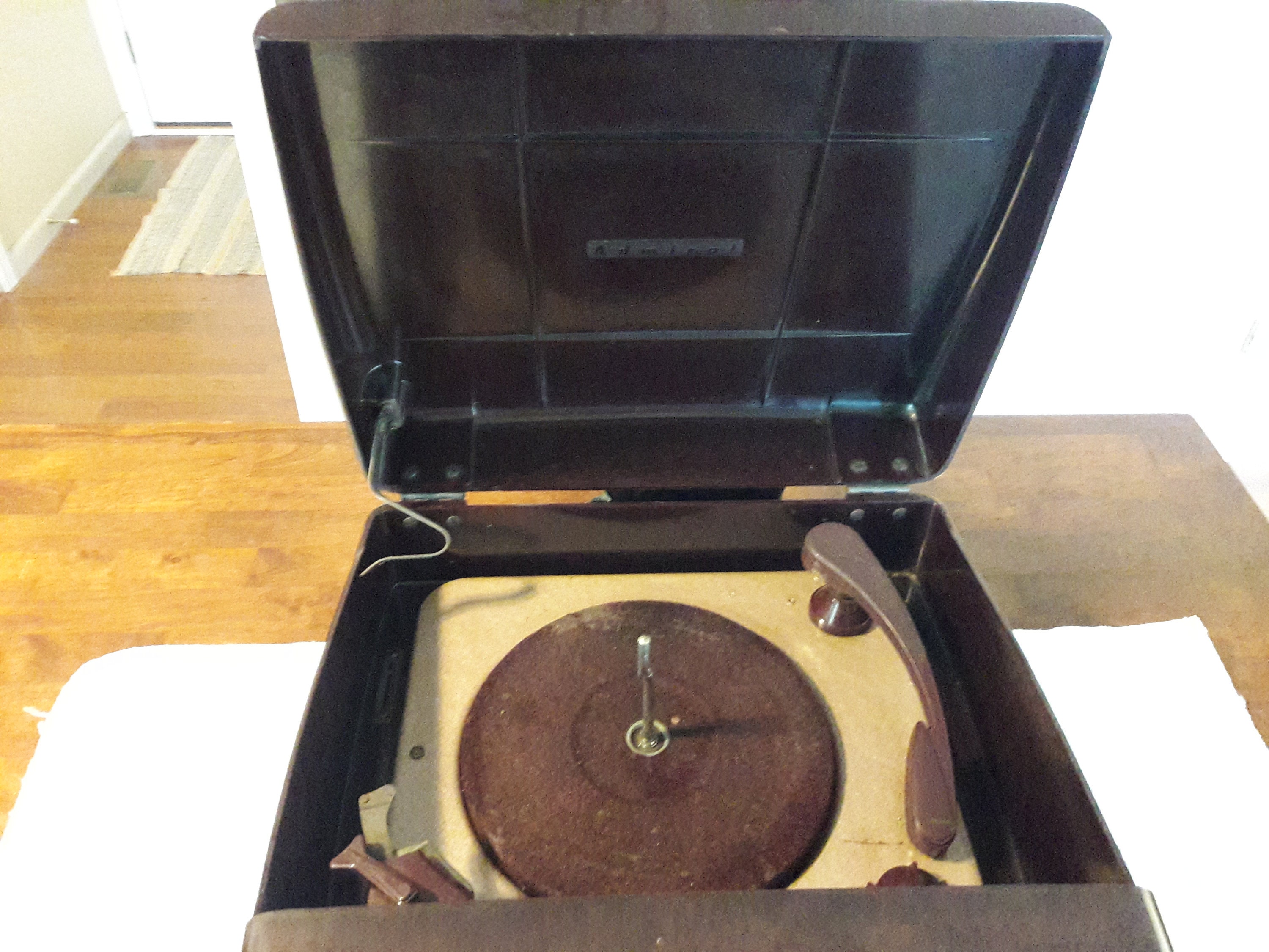 Vintage 1950's Admiral Radio / Record Player Model 5Y22N - Etsy