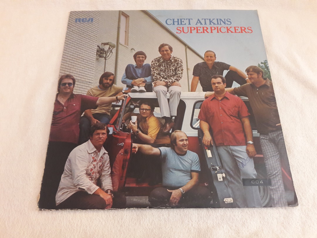 1973 Chet Atkins "superpickers" Vinyl Record APL1-0329 - Etsy