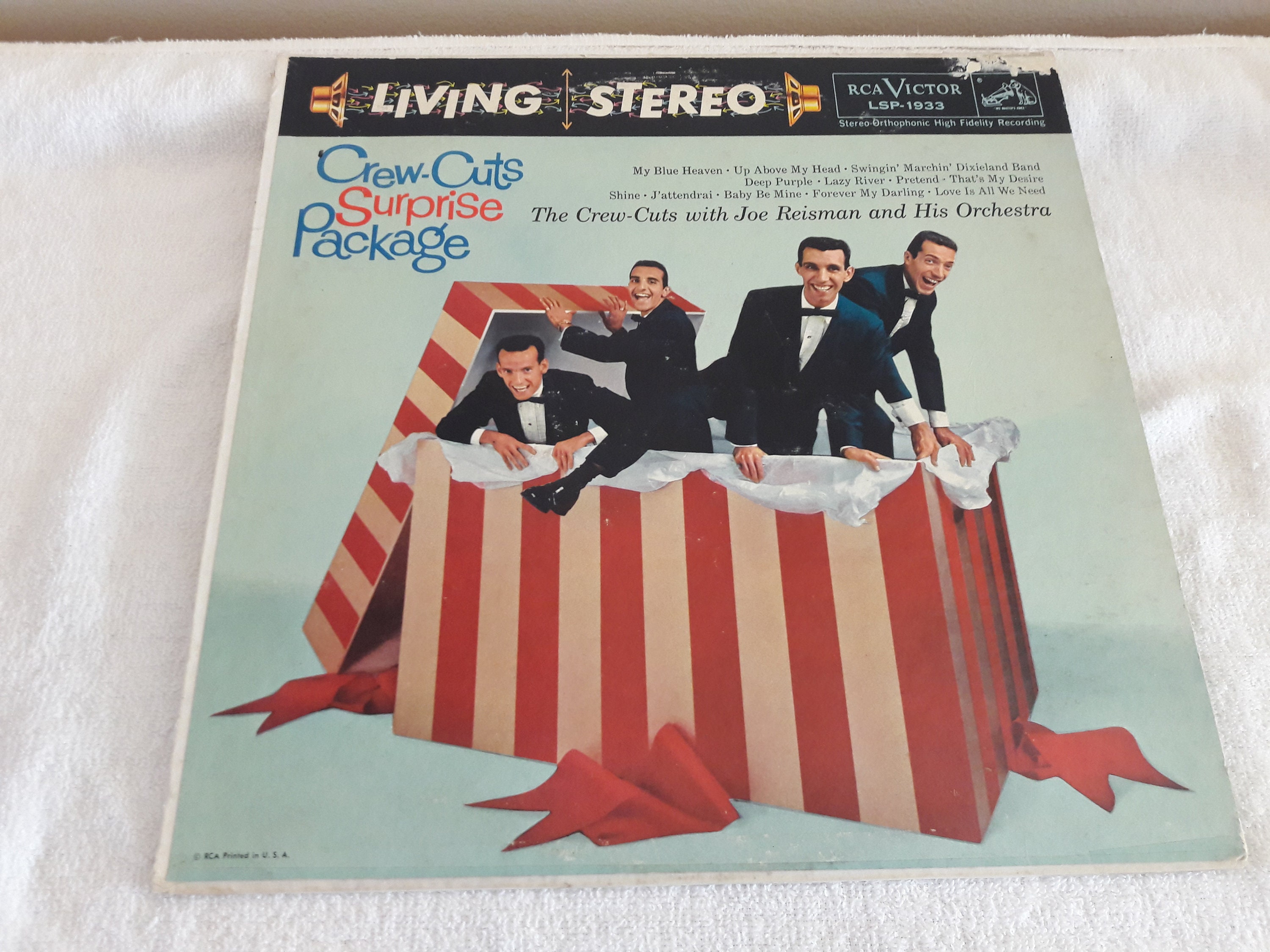 1959 the Crew Cuts "surprise Package" Vinyl Record LSP-1933 - Etsy