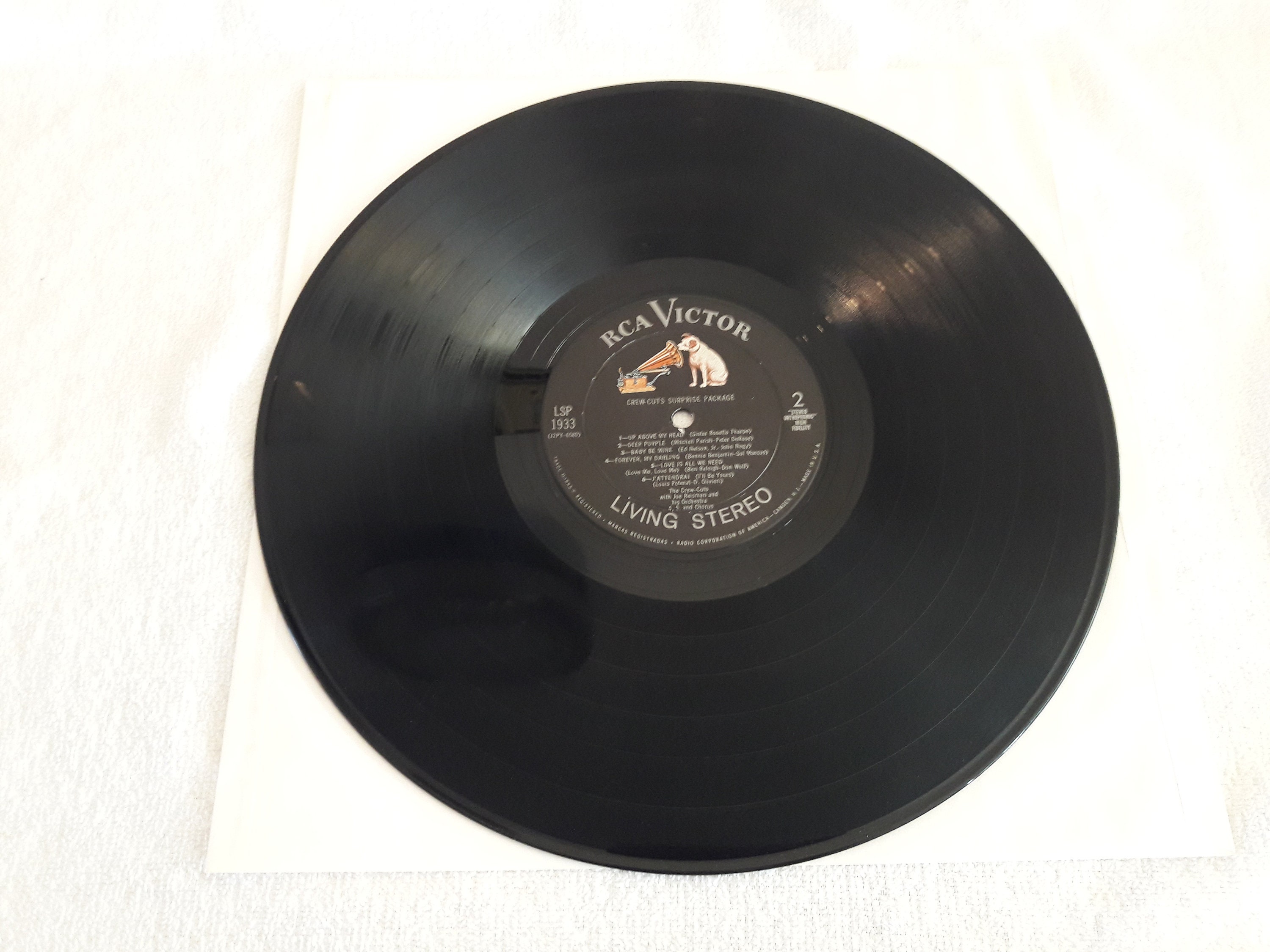 1959 the Crew Cuts "surprise Package" Vinyl Record LSP-1933 - Etsy
