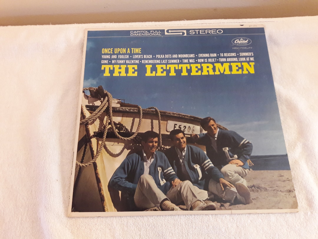 1962 the Lettermen "once Upon A Time" Vinyl Album ST 1711 - Etsy