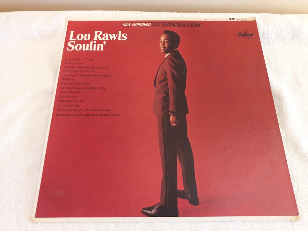 Vintage 1966 Lou Rawls soulin Vinyl Album Capital ST-2566 - Etsy Australia
