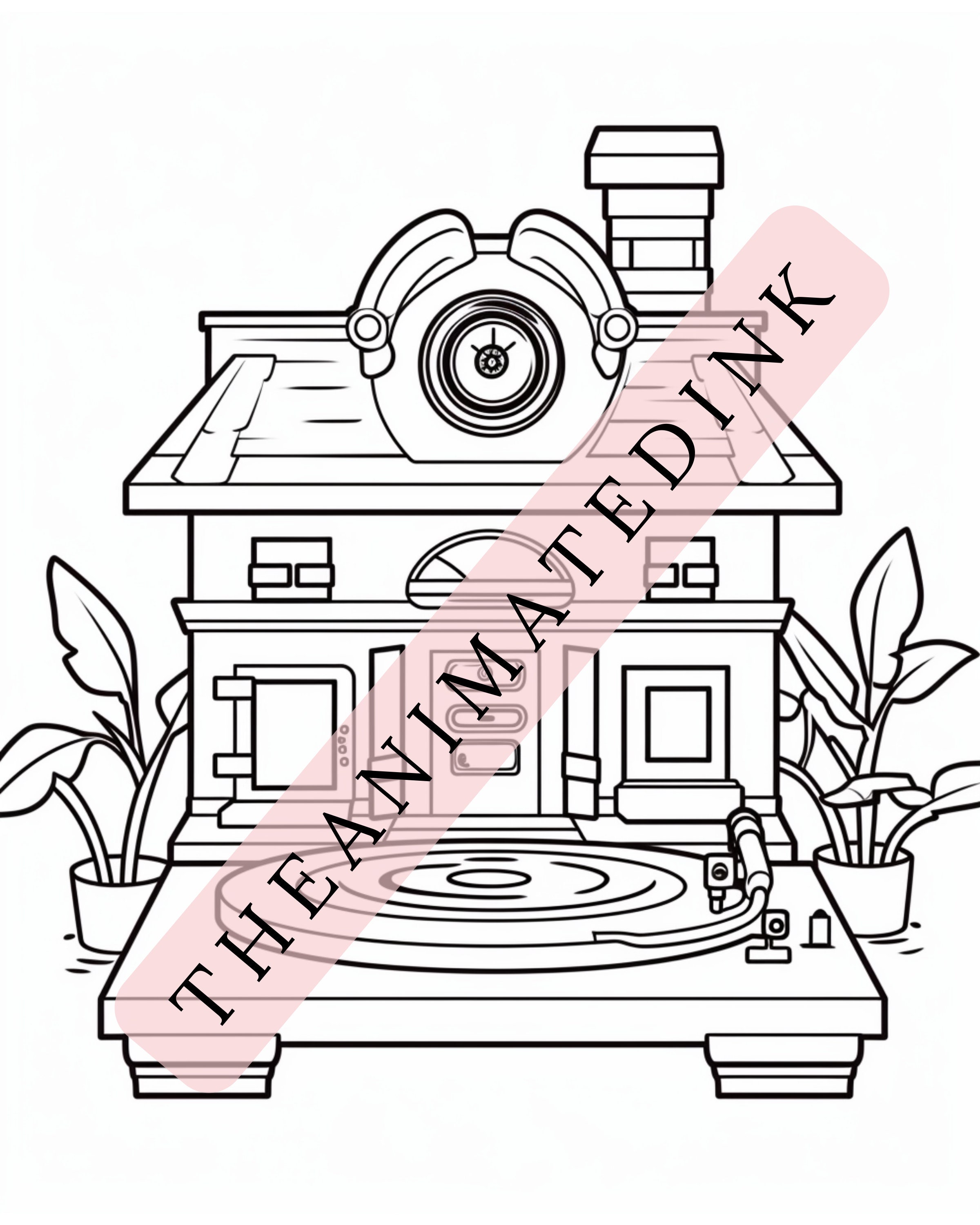 Minimalist Coloring Pages - Etsy