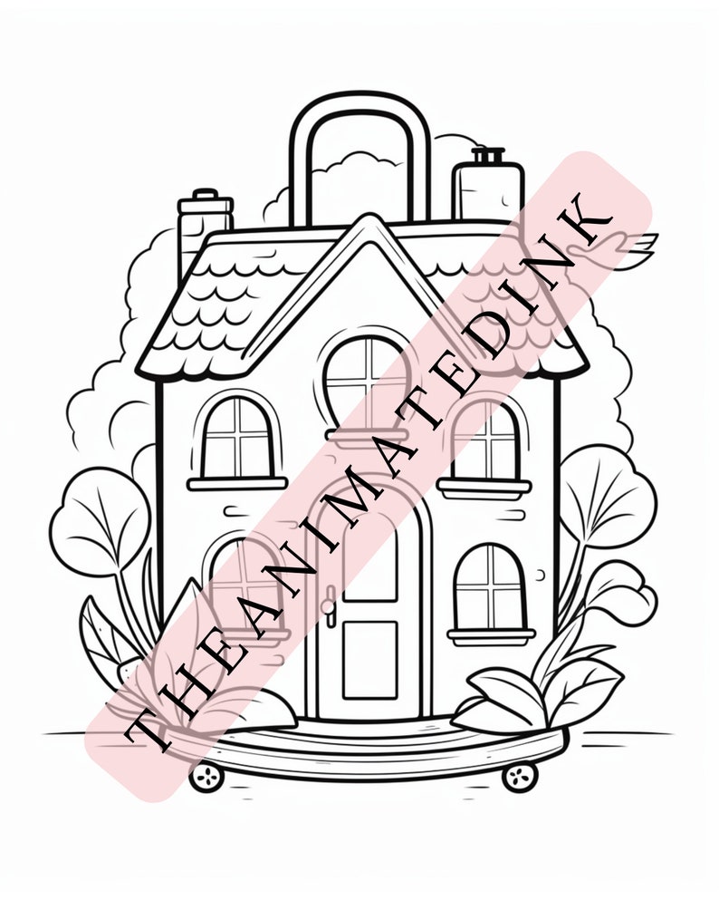 Minimalist Coloring Pages - Etsy