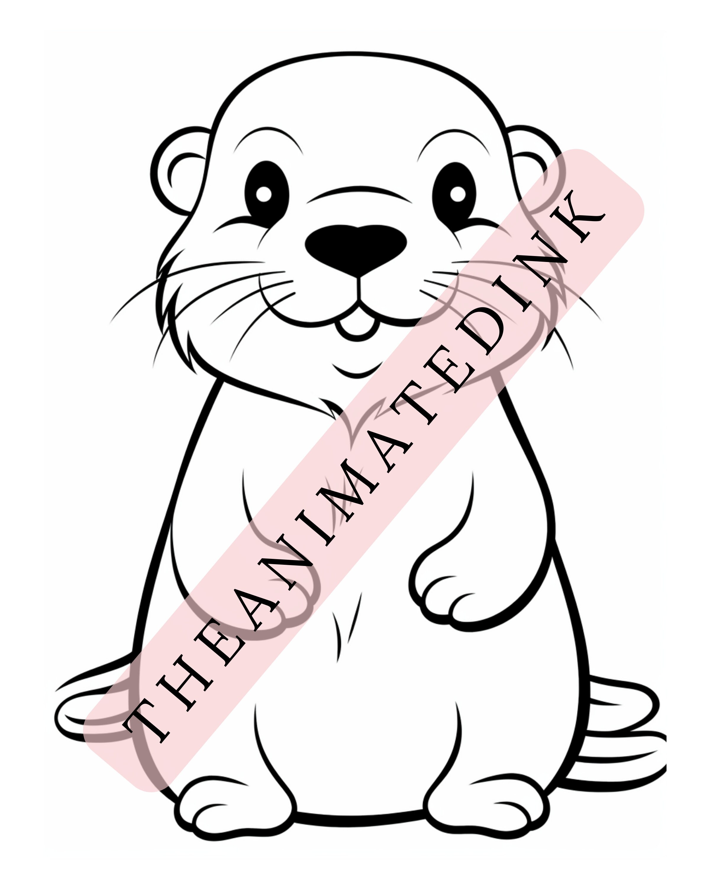 Easy Coloring Pages for Kids, Toddler - Etsy