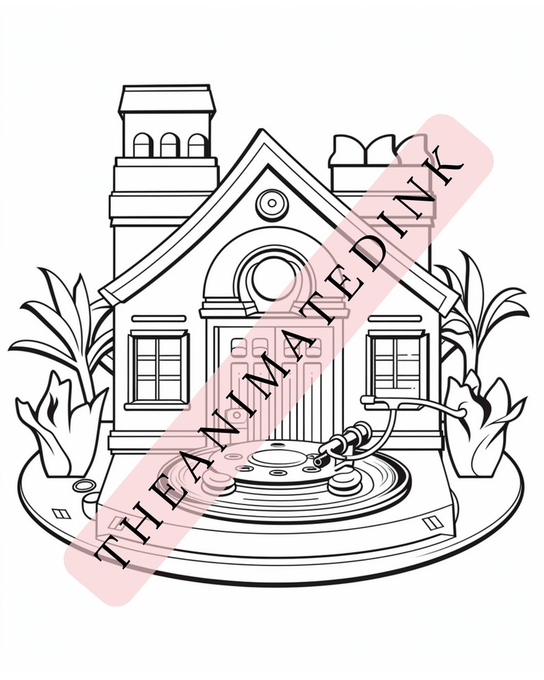 Minimalist Coloring Pages - Etsy