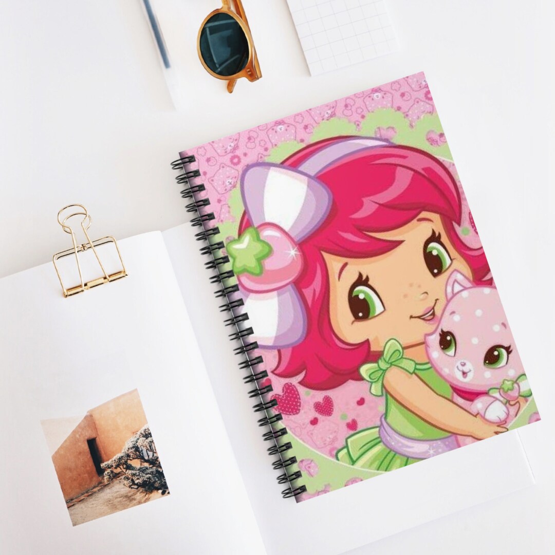 Baby Strawberry Shortcake Spiral Notebook Ruled Line - Etsy