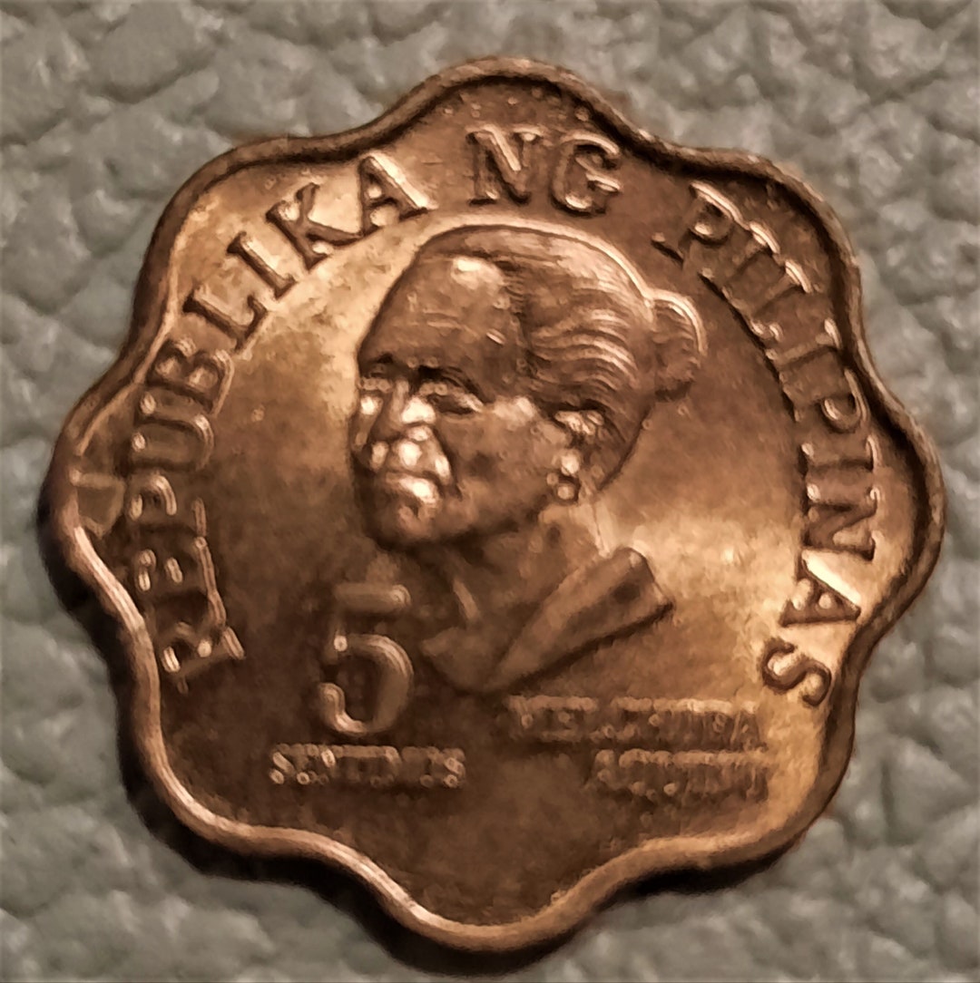5 Sentimos Philippines 1975 Philippines 5 Sentimos KM 206 SPL - Etsy