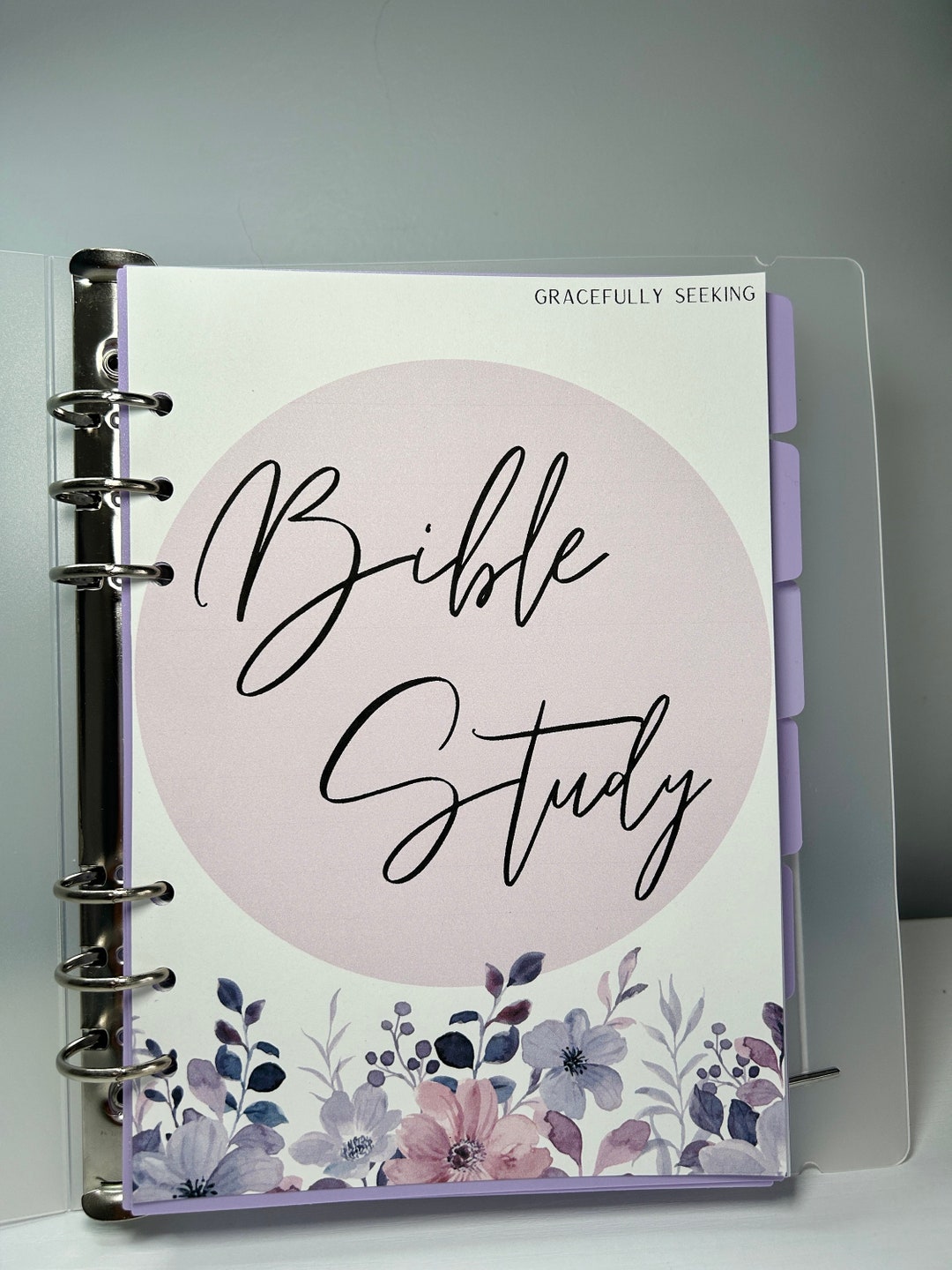Bible Study Binder Devotional Study Guide Christian Bible Journal SOAP ...