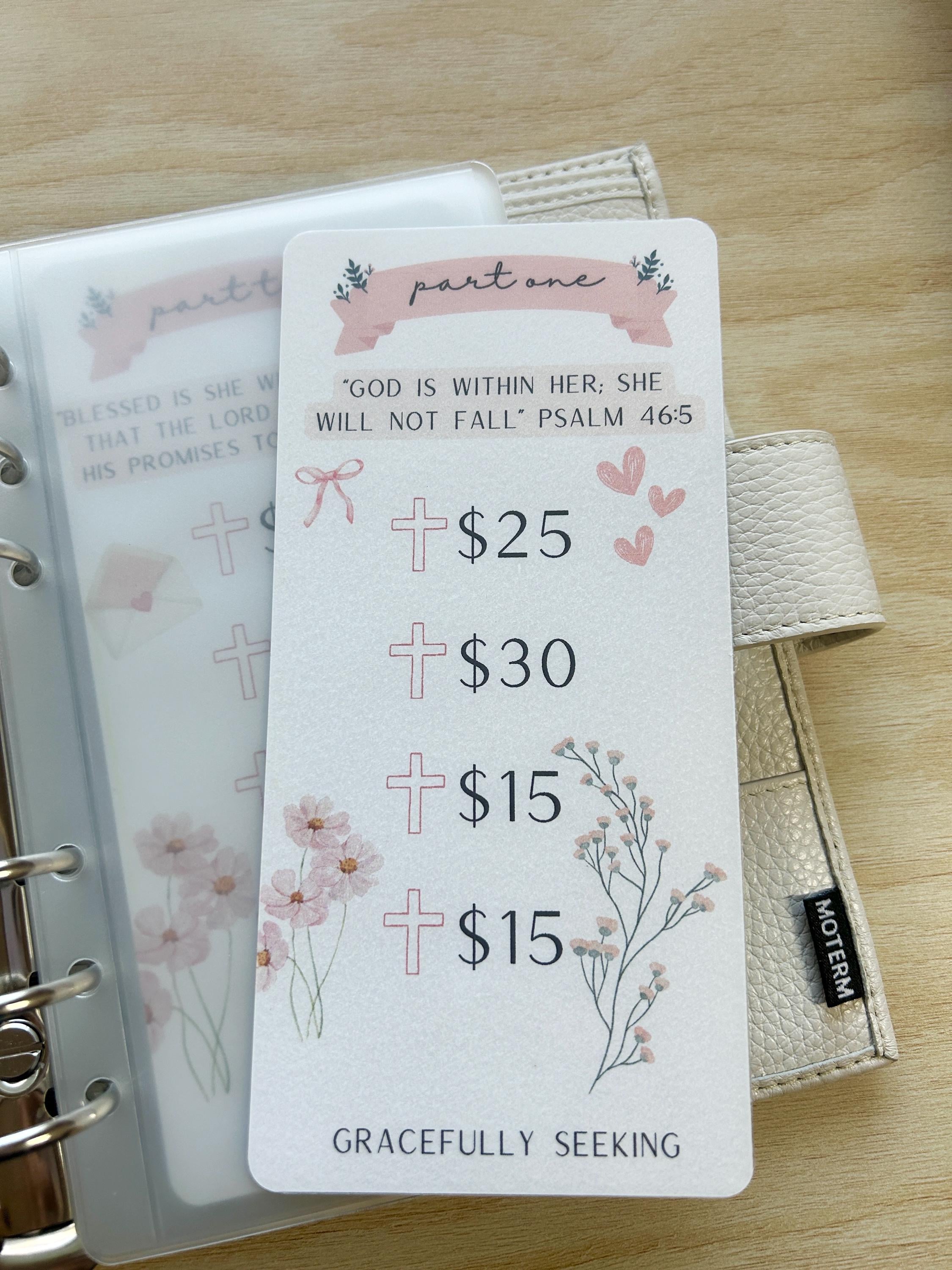 Pink Savings Challenge Printable | Budget Planner | Financial Goals ...