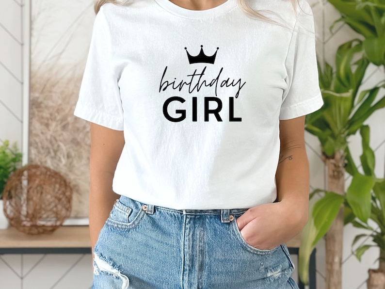 Birthday Girl Shirt, Birthday Squad Shirt, Gift, Birthday Party Shirts ...