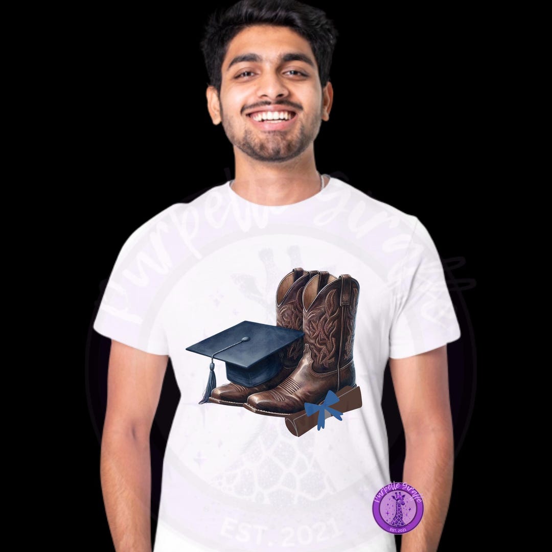 Brown Cowboy Boots, Western Grad Flare, Male Grad 2025 , Cowboy ...