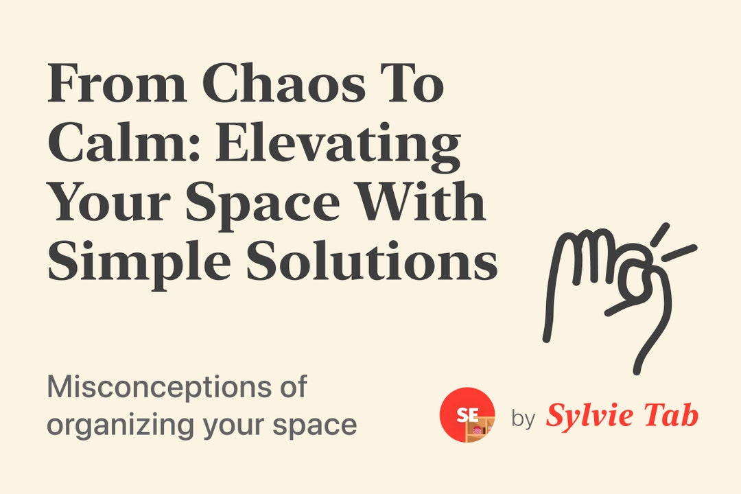 How to Re-organize Spaces Effortlessly, Easy Steps, Instant Download ...