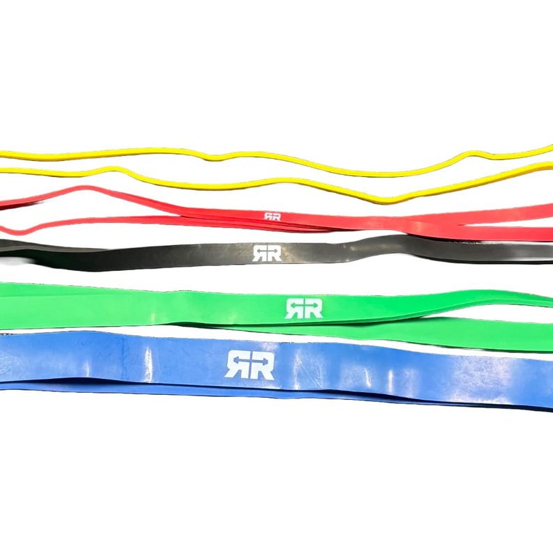 New! Complete Resistance Band/ Footplate Set With Knurled Barbell ...