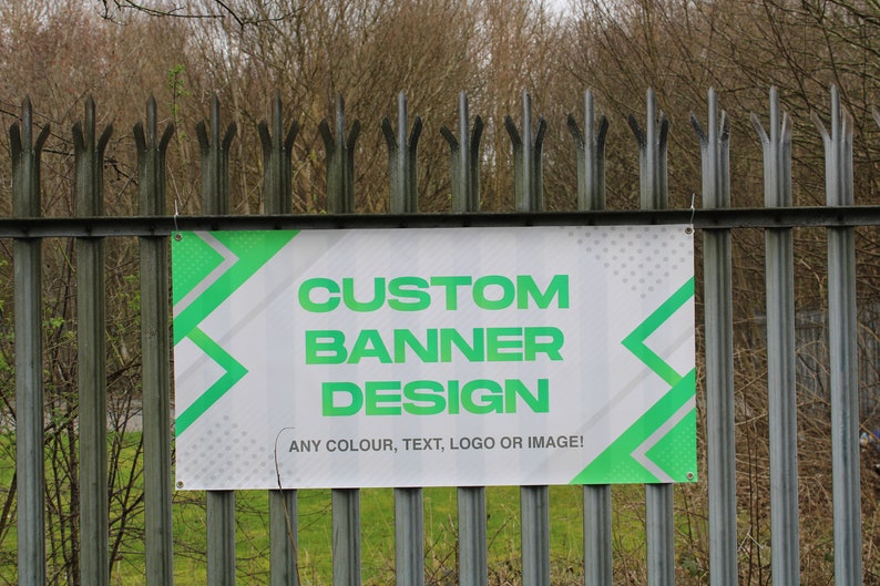 Custom Banner Printing | Any Design Advertising Birthday Christening ...